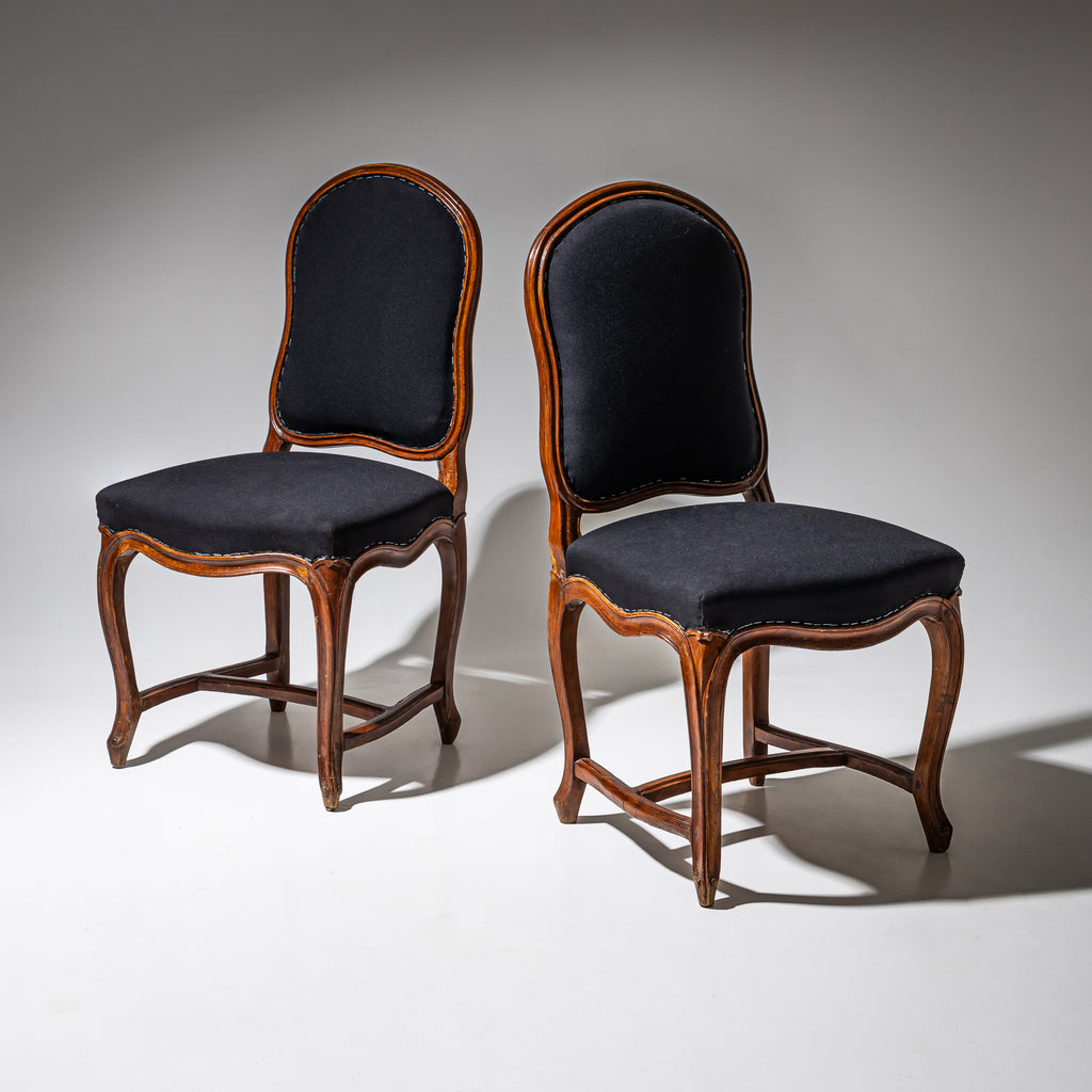 Pair of Baroque Side Chairs, Mid-18th Century – Ehrl Fine Art & Antiques