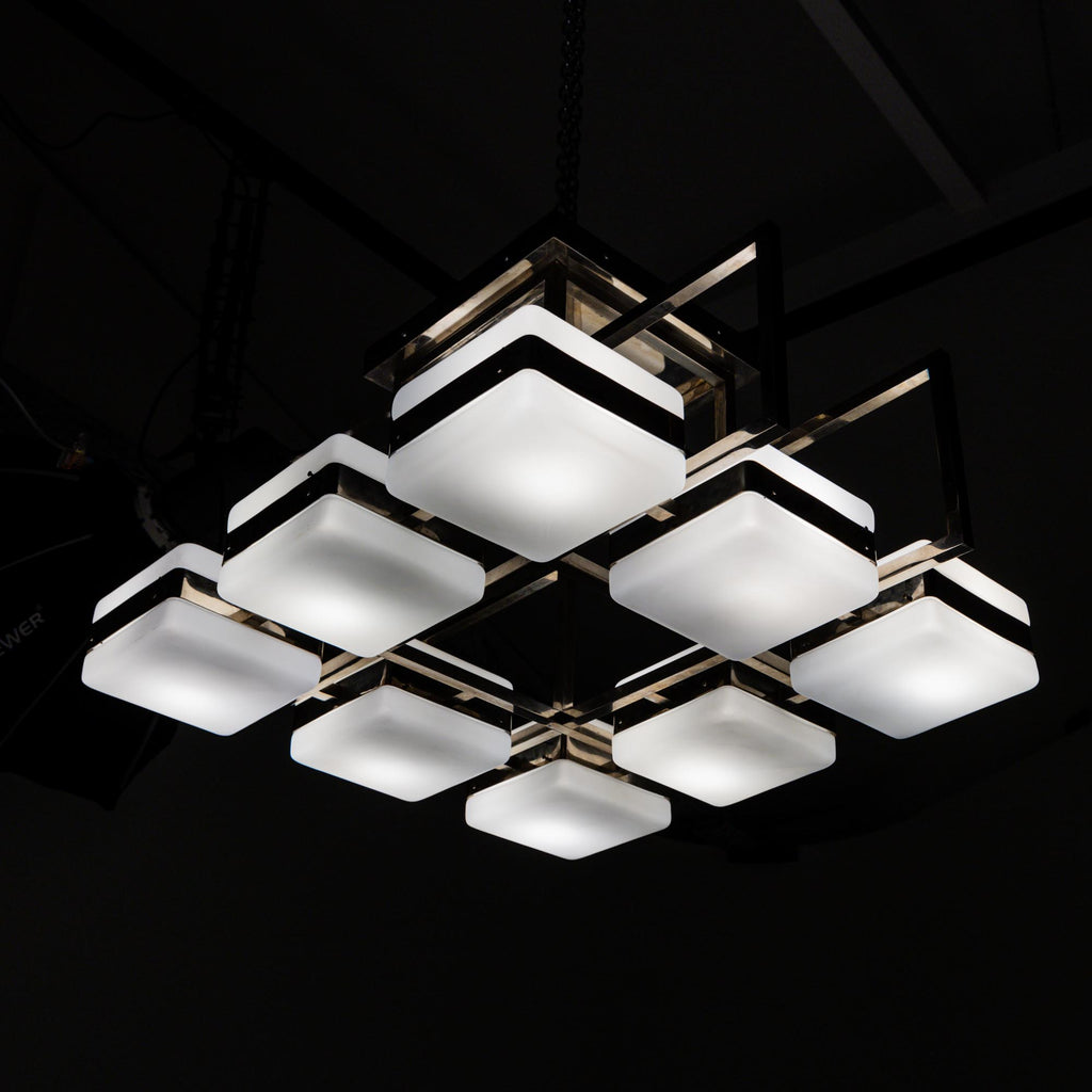 Modernistische Deckenlampe, Tschechien, 1930er Jahre – Ehrl Fine Art ...